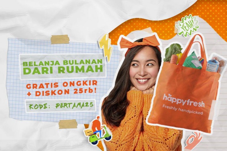 Promo Akhir Tahun HappyFresh Bikin Belanja Makin Hemat!