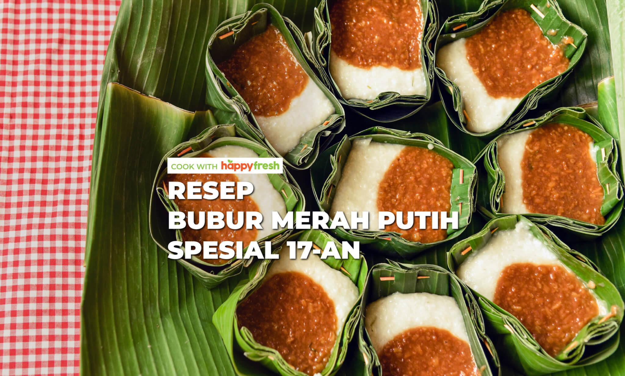 Resep Bubur Merah Putih Sambut HUT RI