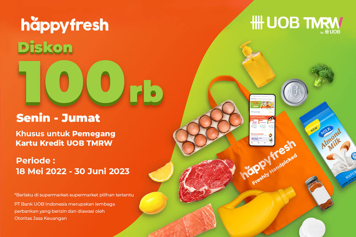 Lebih Hemat Jika Berbelanja dengan promo dari UOB & TMRW!